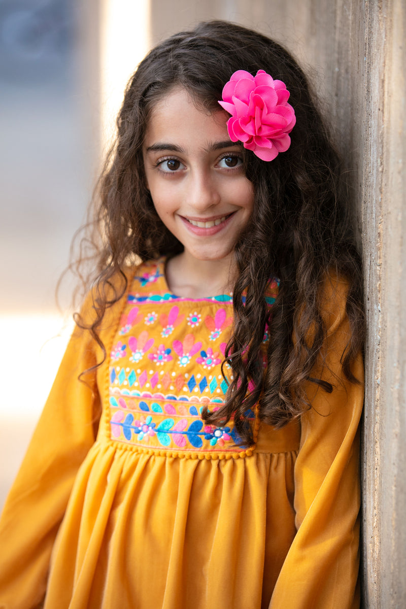 Cheeni Rania Dress Gold Velvet – Baybee Clothes LLC